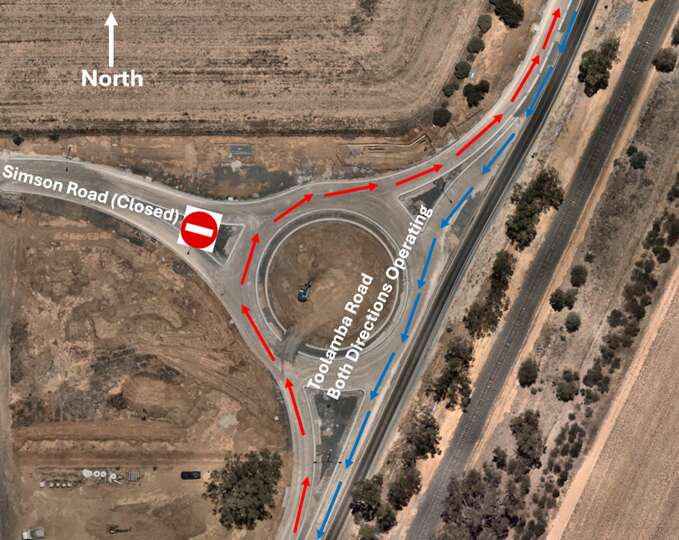 Mooroopna roundabout upgrade almost complete | Shepparton News