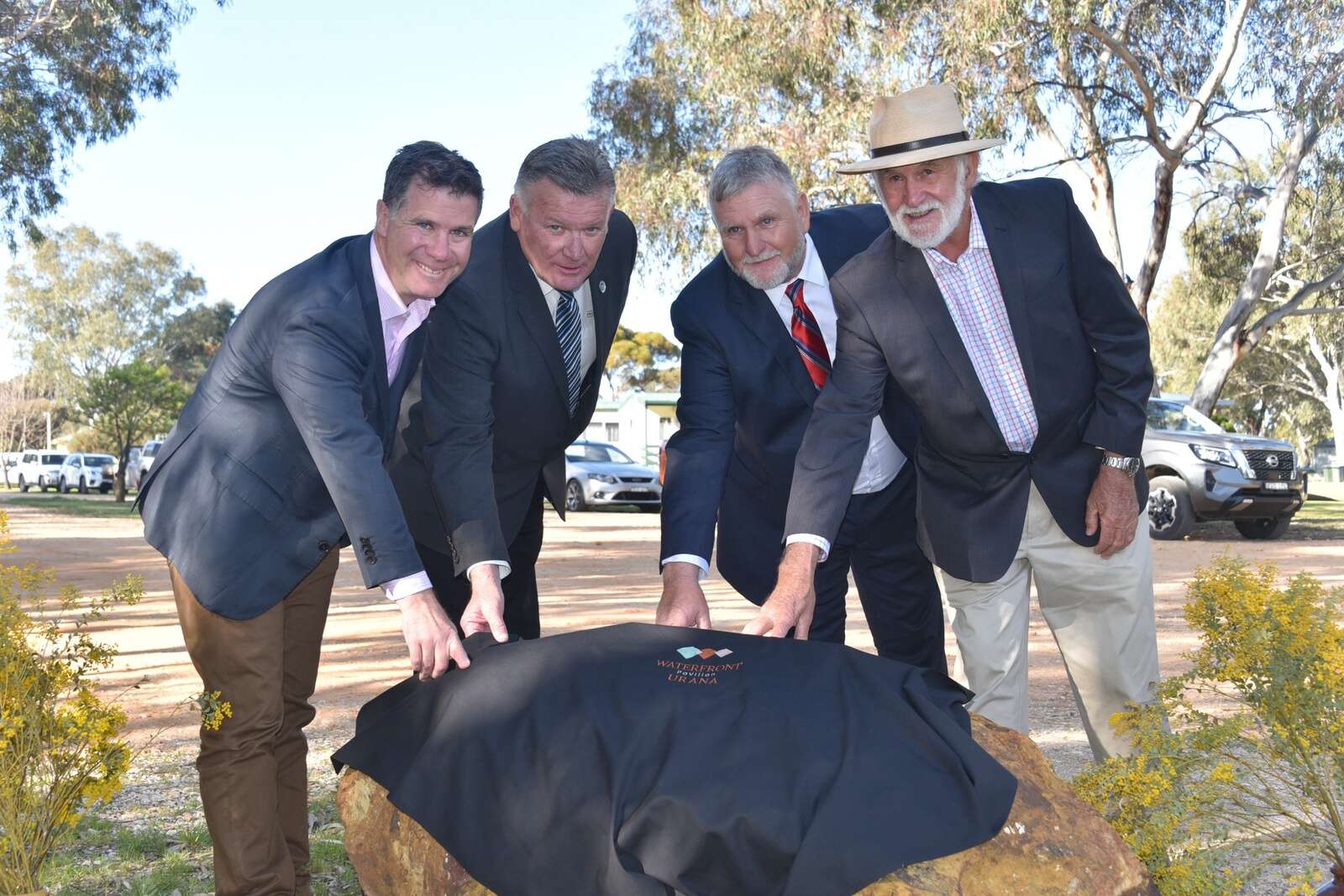Urana’s waterfront pavilion unveiled | Corowa Free Press