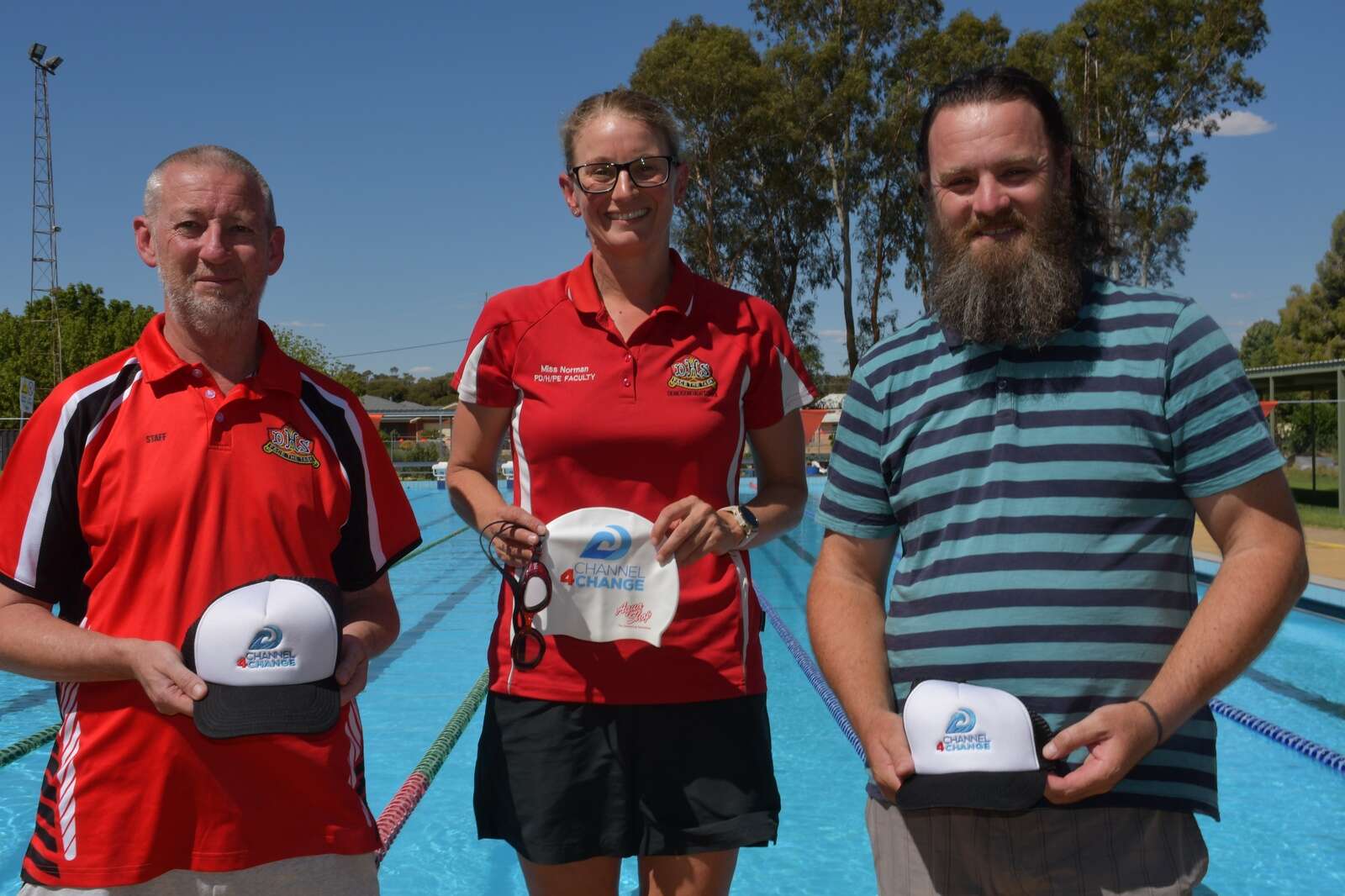 Swimming Strait for Deni High School | Shepparton News