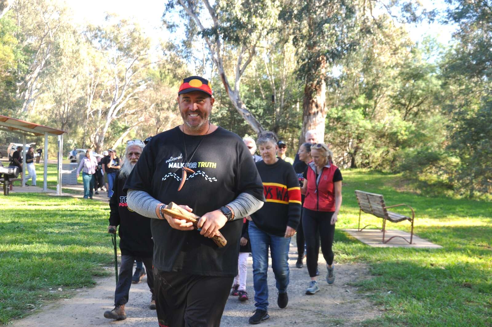 Over 100km in and 700 to go, Walk for Truth unites | Seymour Telegraph