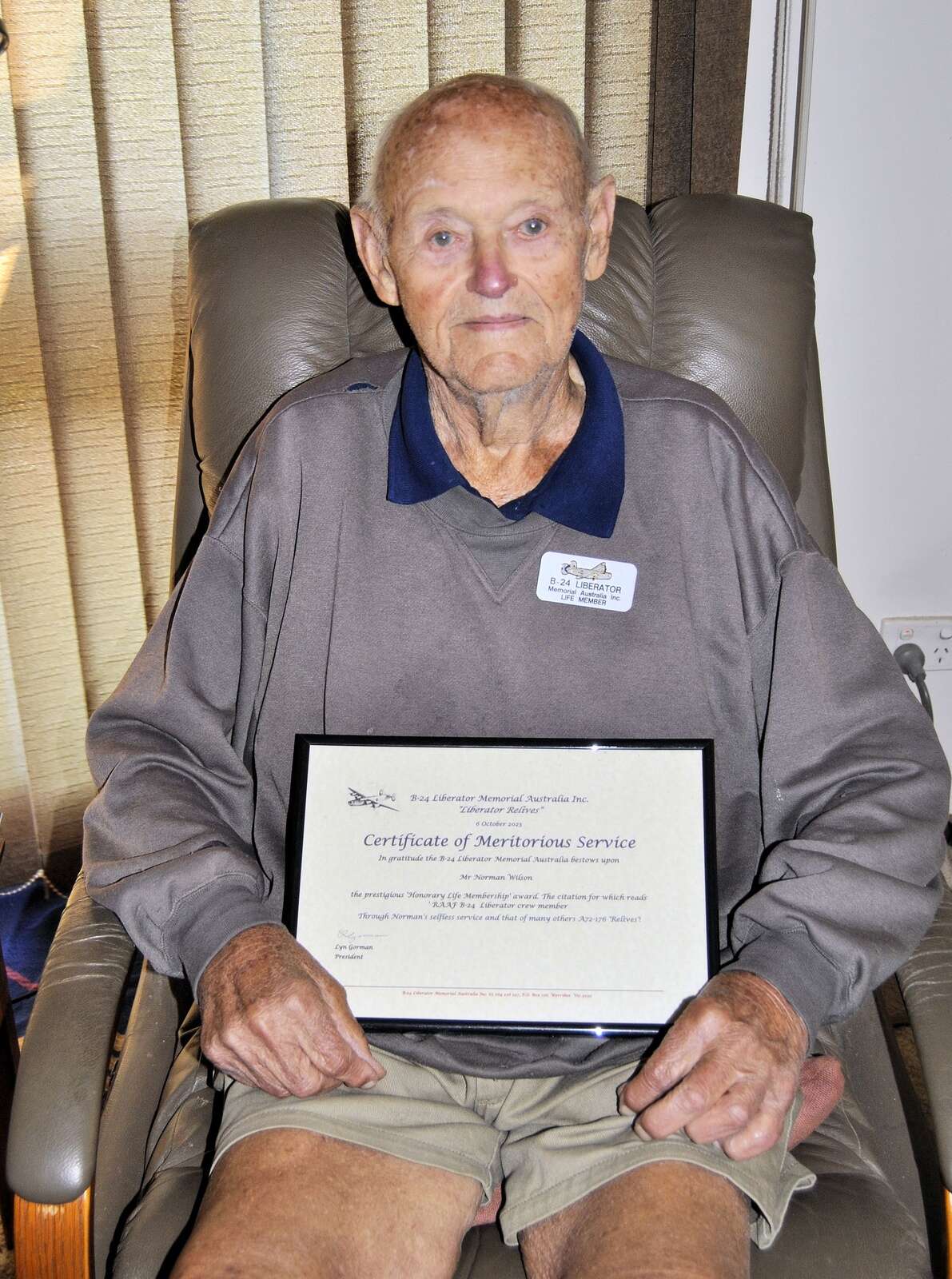 Nose gunner’s life honour | Seymour Telegraph