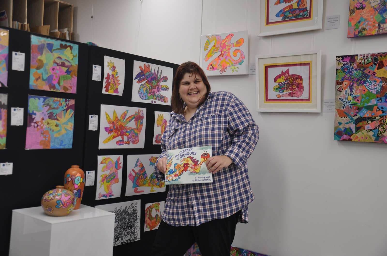 Artist showcases dragons | Shepparton News