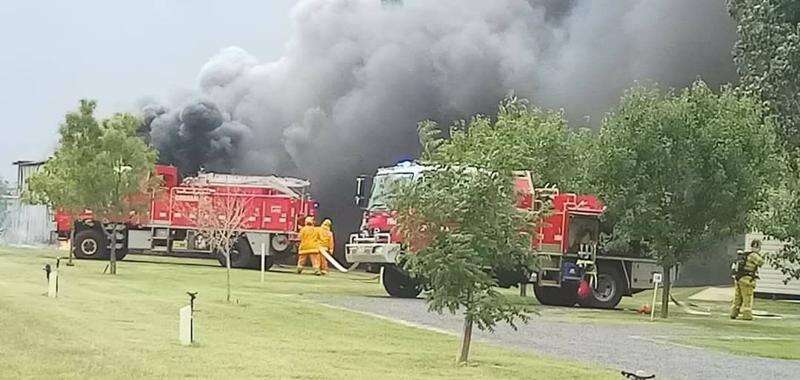 Explosions heard around town after Cobram caravan park fire ...