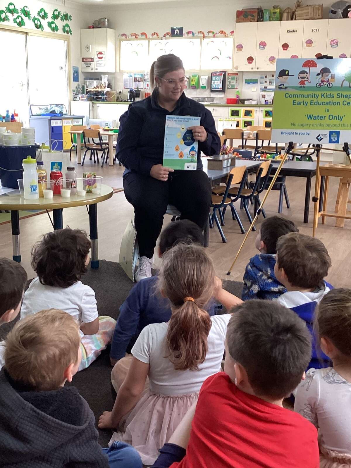 Shepparton kinder joins Water Only program | Seymour Telegraph