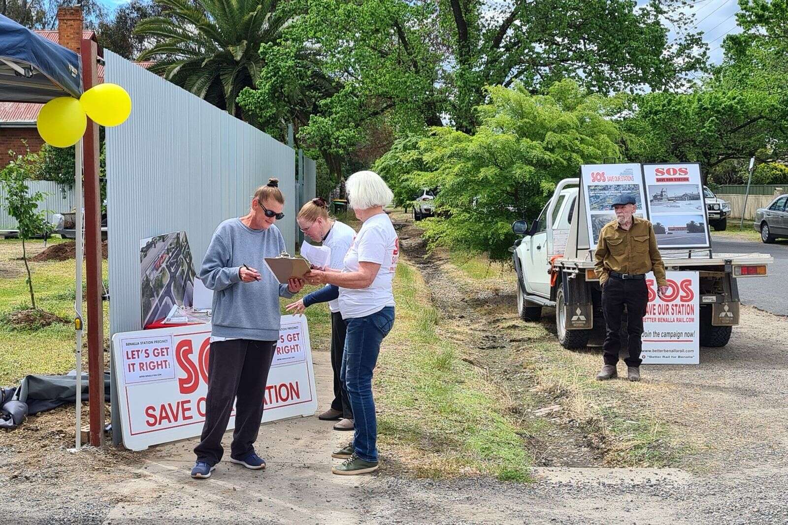 SOS campaign heads to north of station | Shepparton News