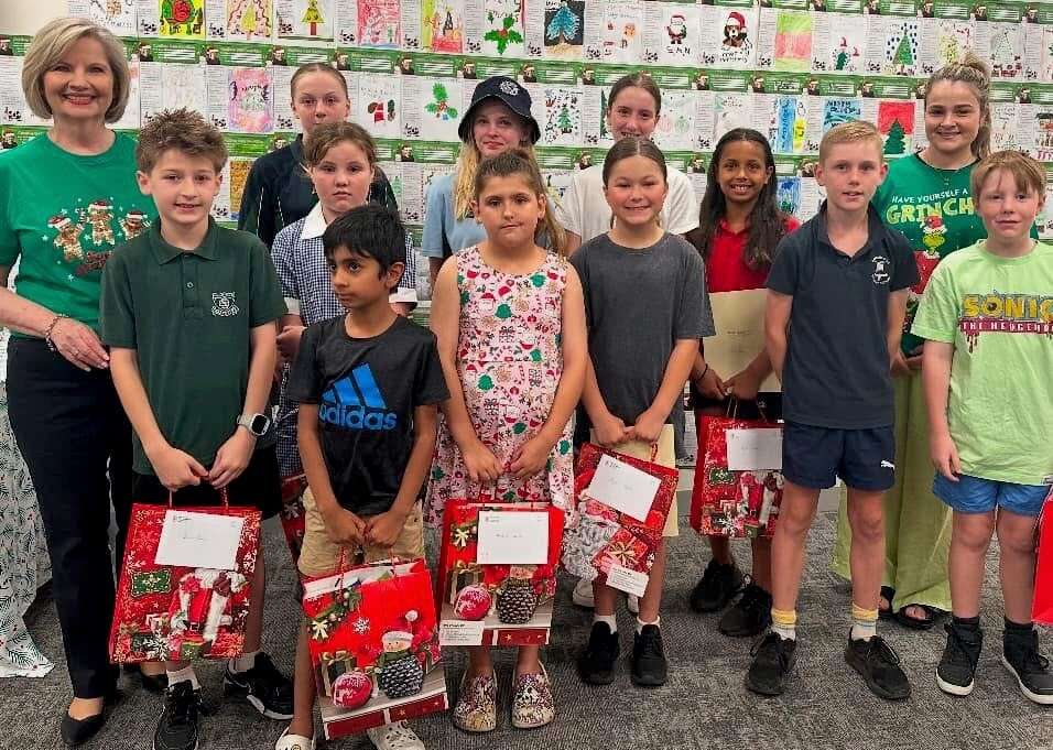Students bring festive cheer to Christmas card competition | Cobram Courier