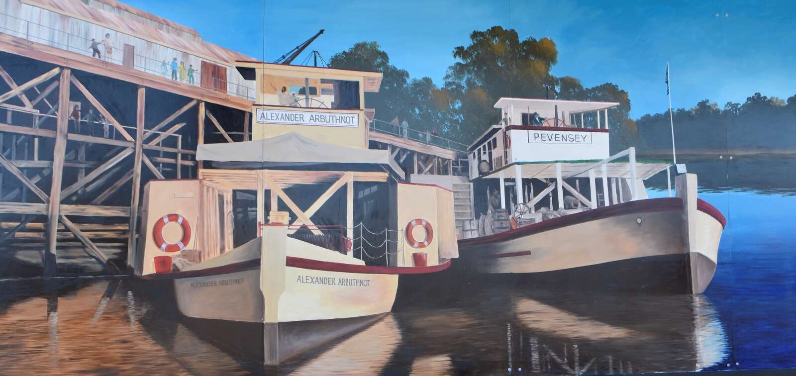 New mural displayed at Echuca IGA | Kyabram Free Press