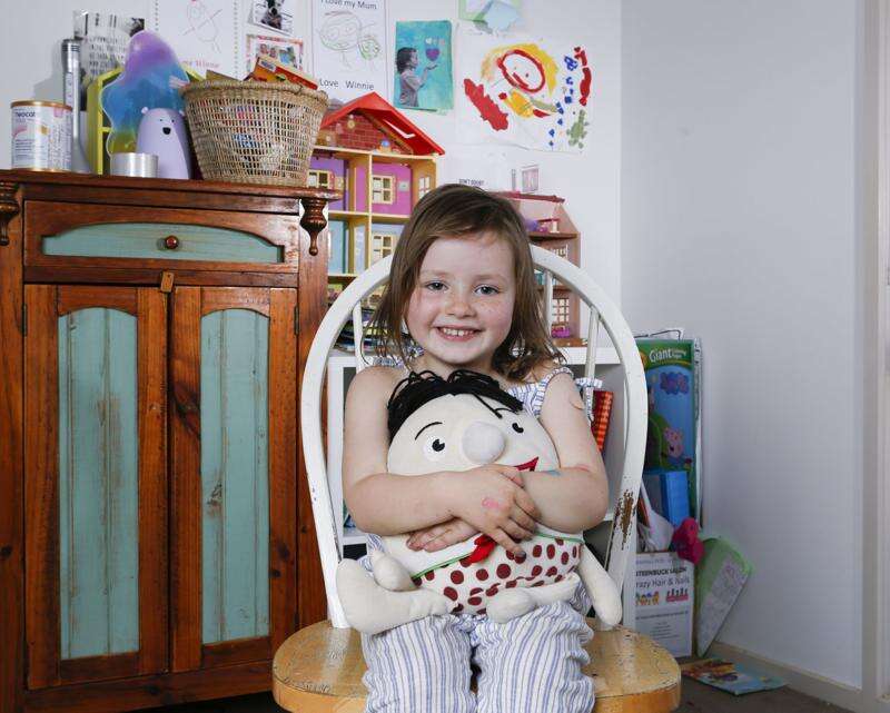 Little Winnie is facing a condition so rare she is one of just two in ...