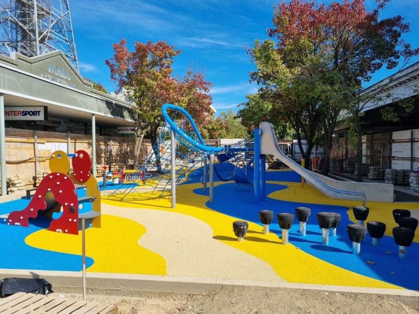 First stage of Maude Street Mall open, with new playground | Shepparton ...