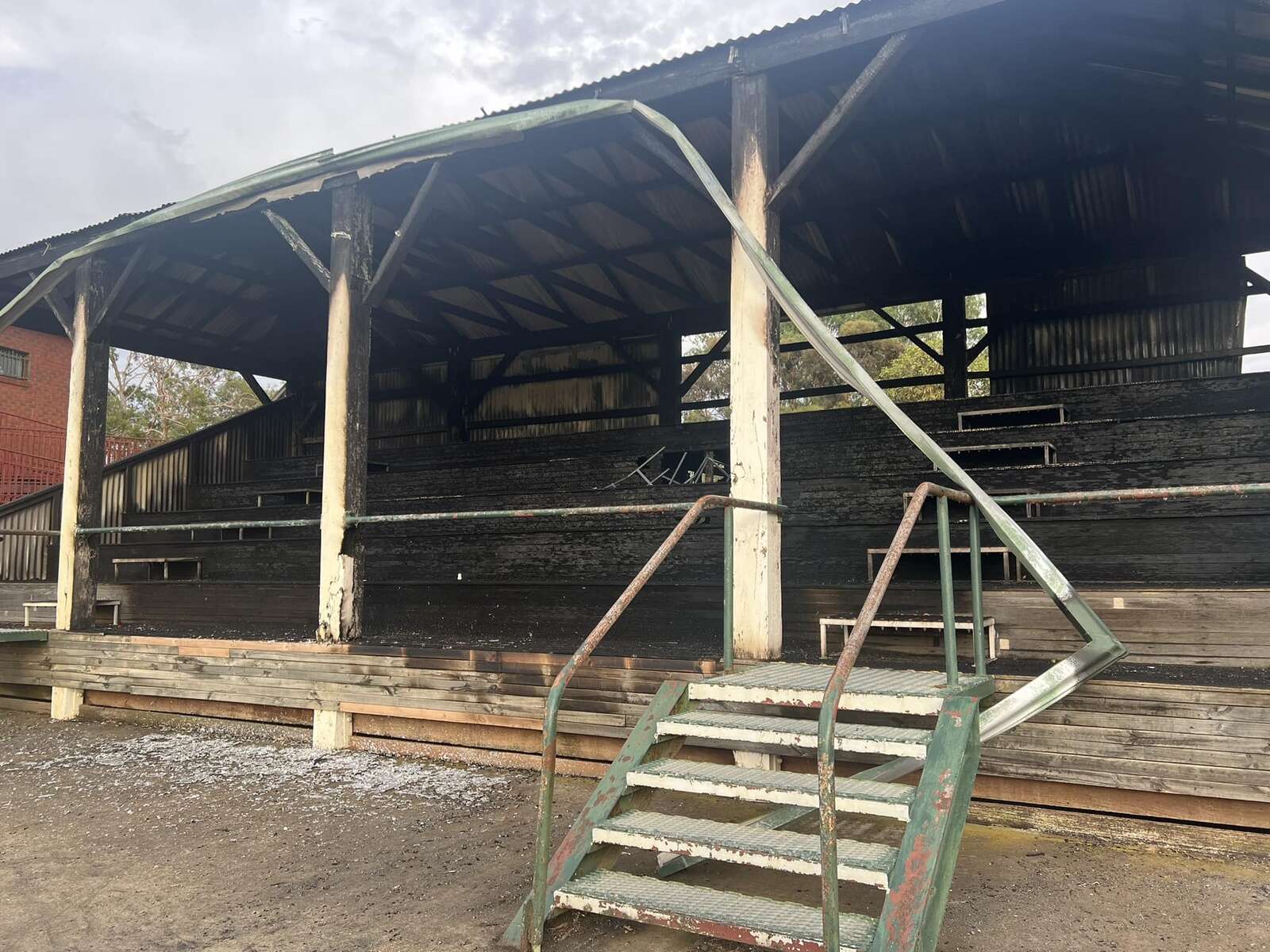 Hope remains for heritage-listed Mooroopna grandstand after fire ...