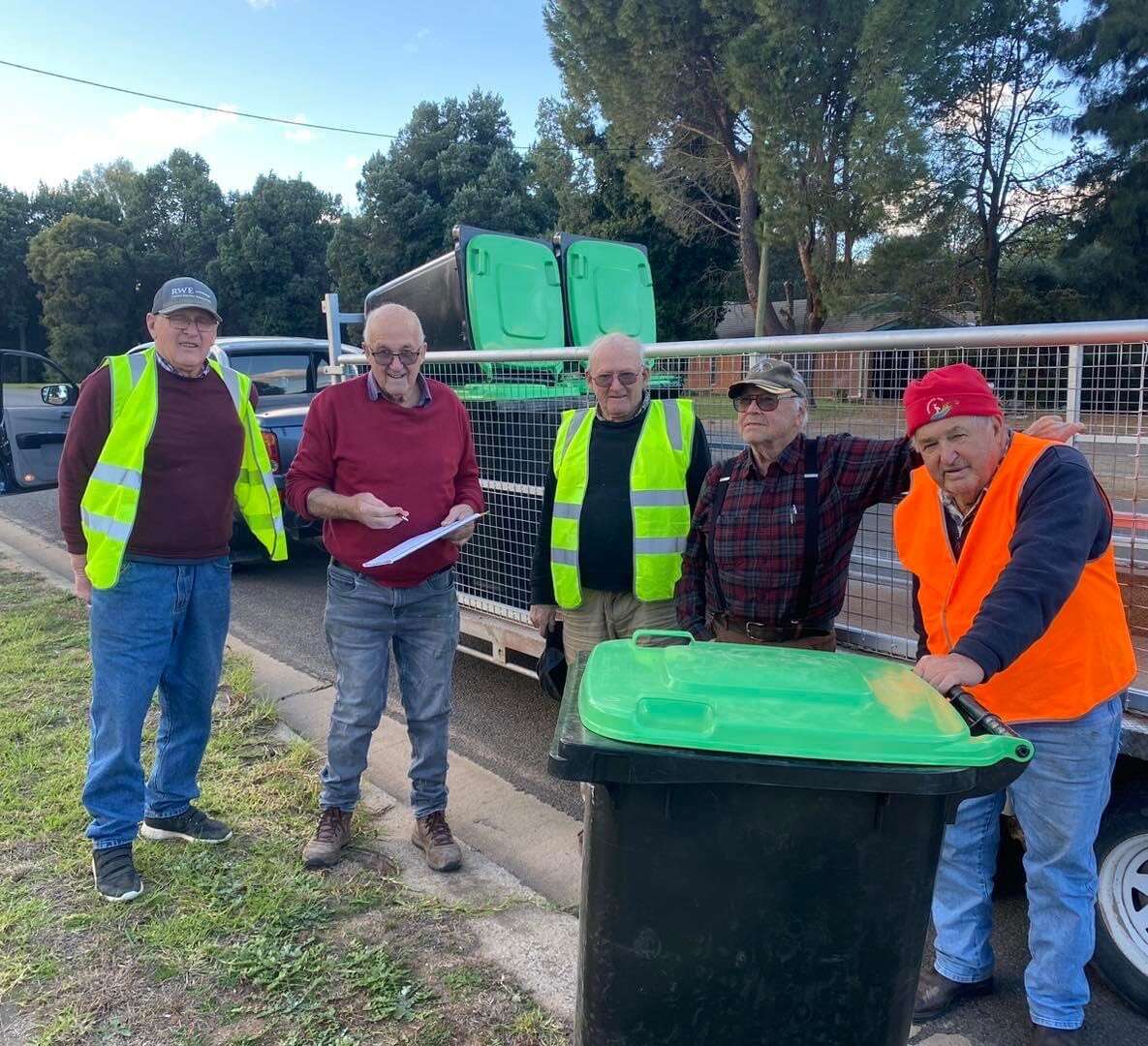 Coleambally Men’s Shed wheels in the bins | Shepparton News