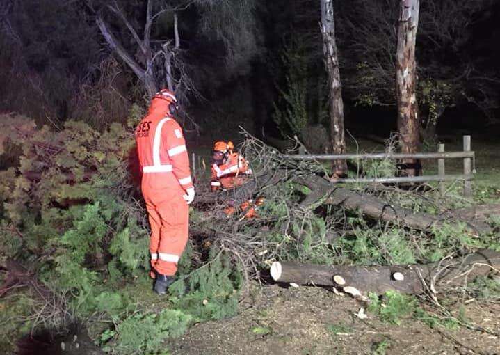 SES clean up after storm | Riverine Herald
