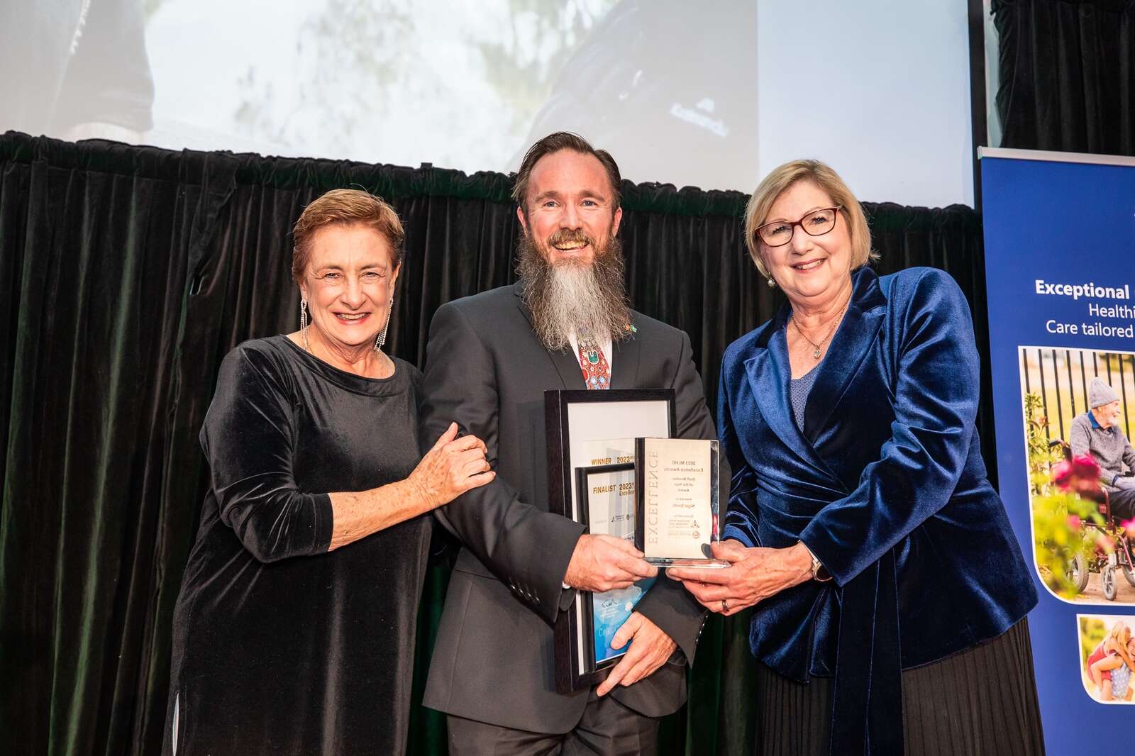 Nigel wins staff member of the year award | Seymour Telegraph