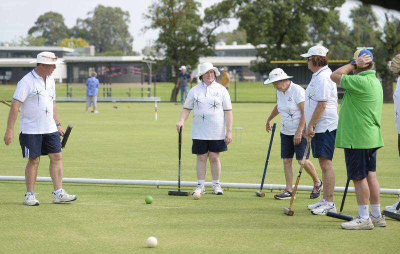 Photos | Victoria's croquet team go to work in Shepparton | Shepparton News