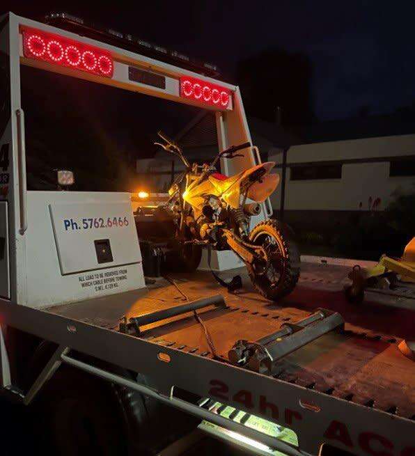Benalla police impound monkey bike | Benalla Ensign