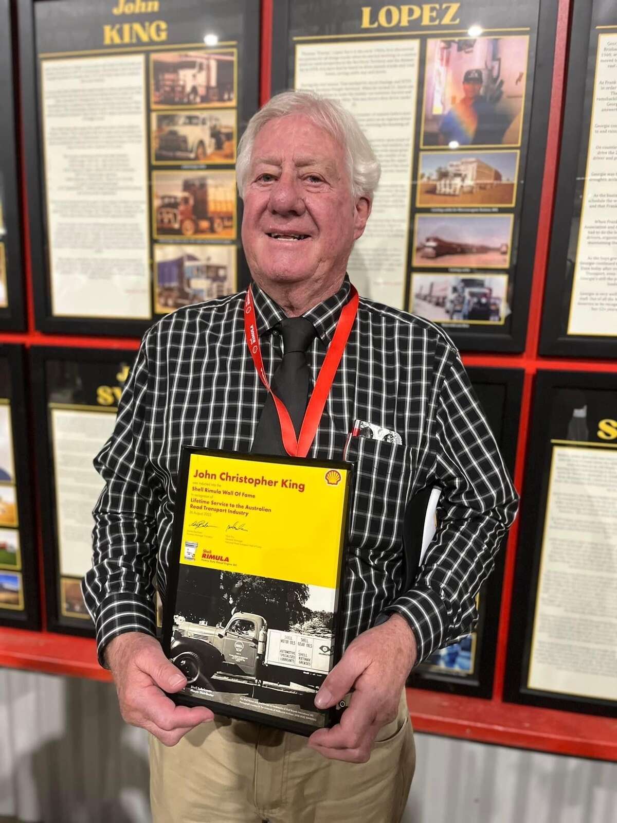 Wall of Fame induction for John | Southern Riverina News