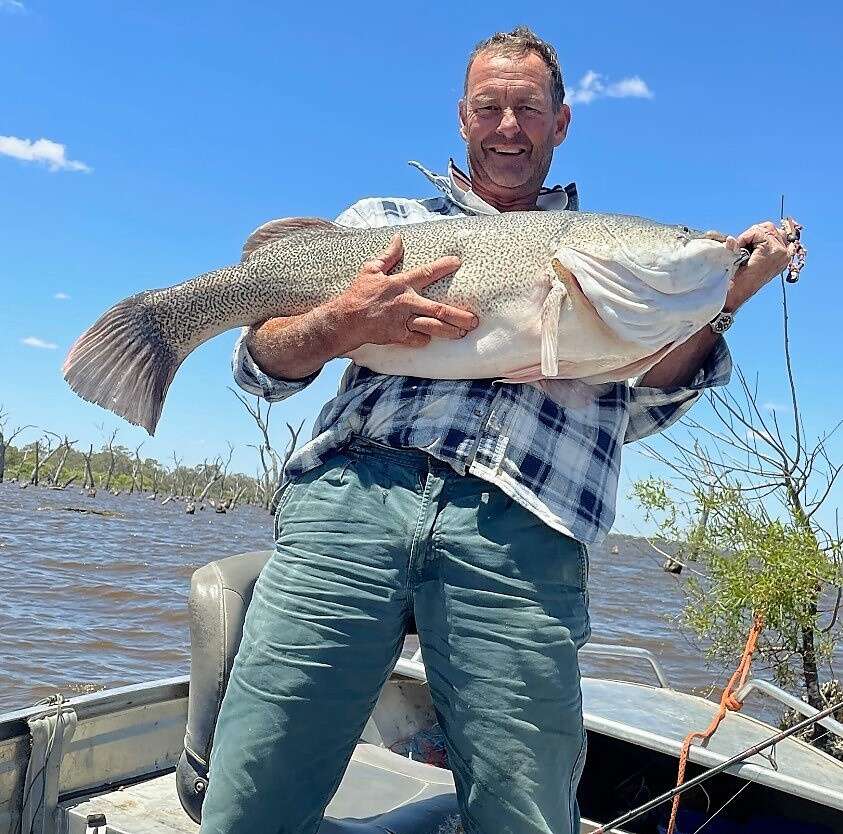 Darren’s delight at cod catch | Cobram Courier