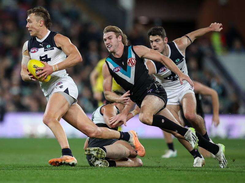 Cripps helps fast-finishing Carlton down Port Adelaide | Kyabram Free Press