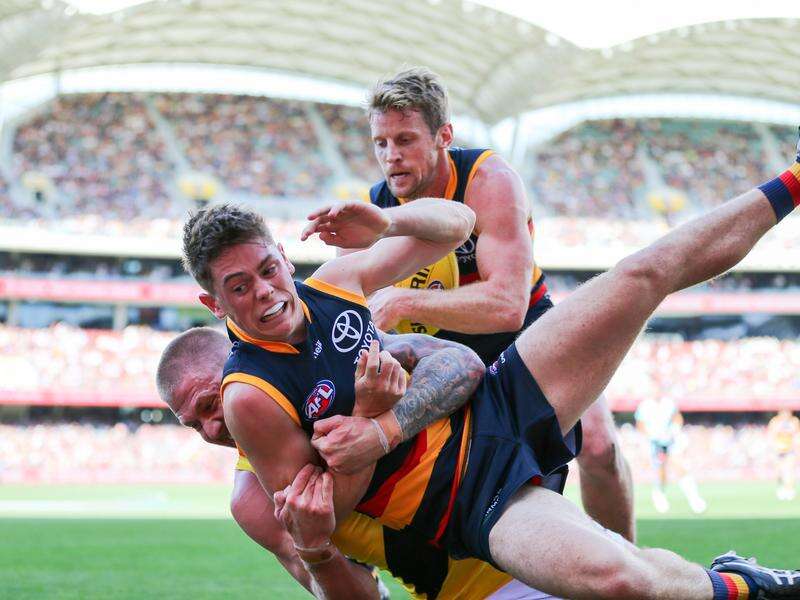 Tigers' Broad cops four-game AFL ban for sling tackle | Kyabram Free Press