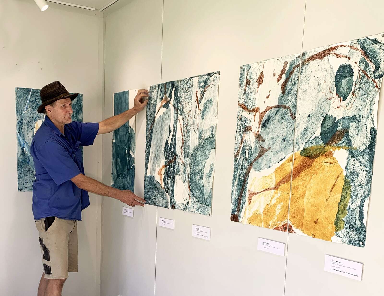 Angus Cameron’s ‘Transition’ art exhibit opens in ARTBOX | Seymour Telegraph