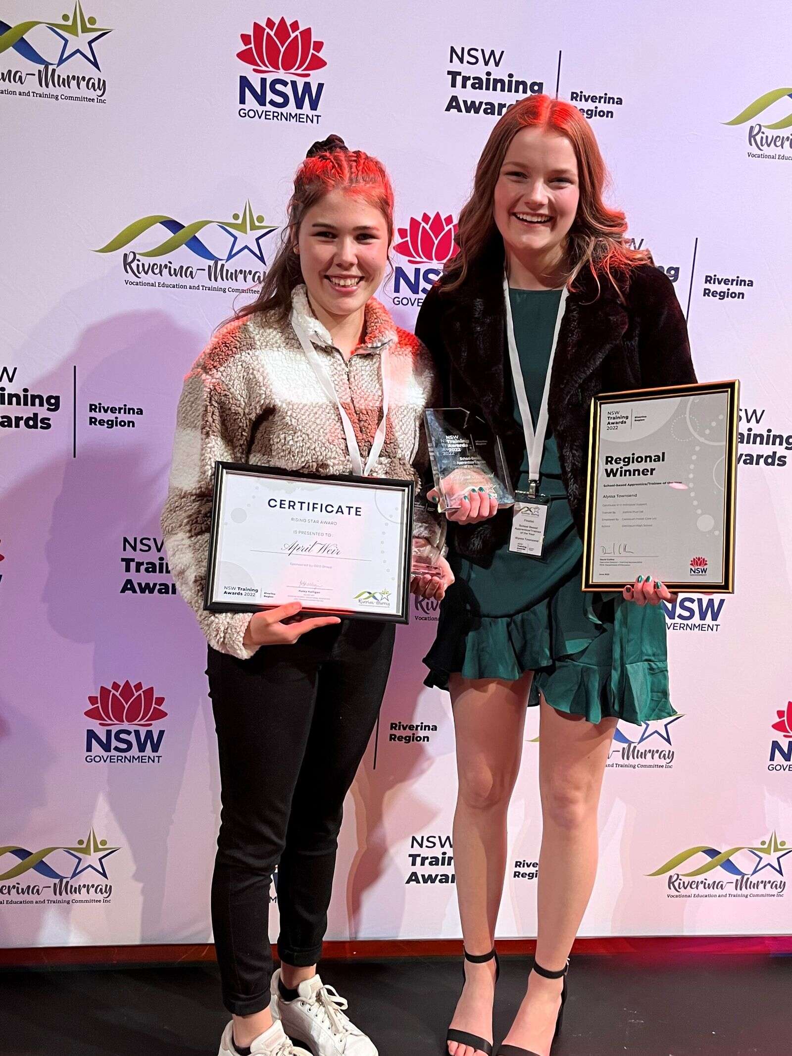 Deni duo clean up at Riverina awards | Campaspe News