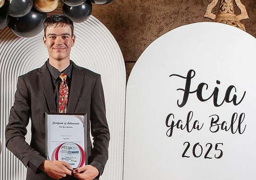 Tyge was floored by his award | Shepparton News