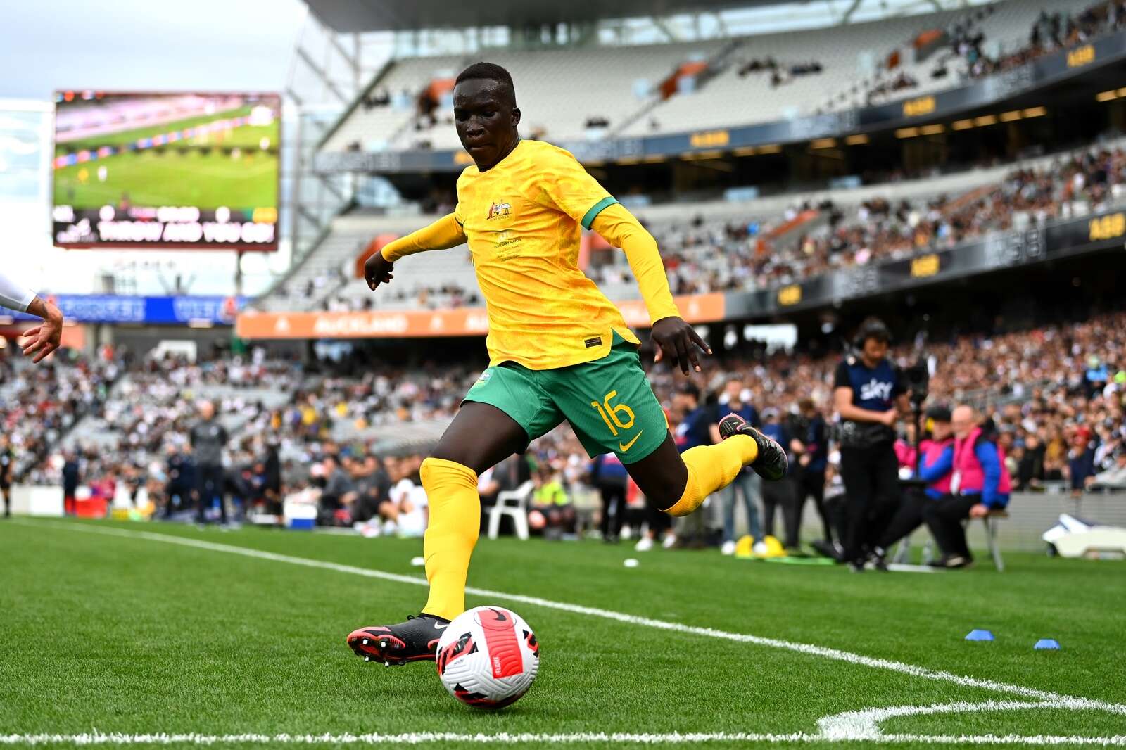Heartbreak for Garang Kuol as striker left out of FIFA World Cup squad ...