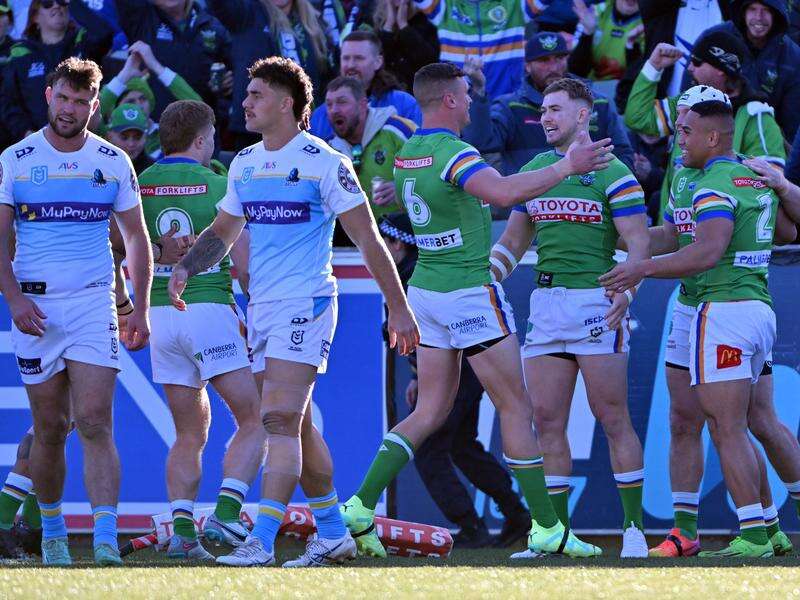 Canberra hold off Titans, move to fifth on NRL ladder | Dairy News ...