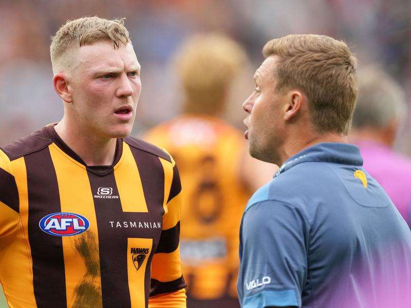 Hawthorn coach defends 'fantastic' captain's dual roles | Riverine Herald