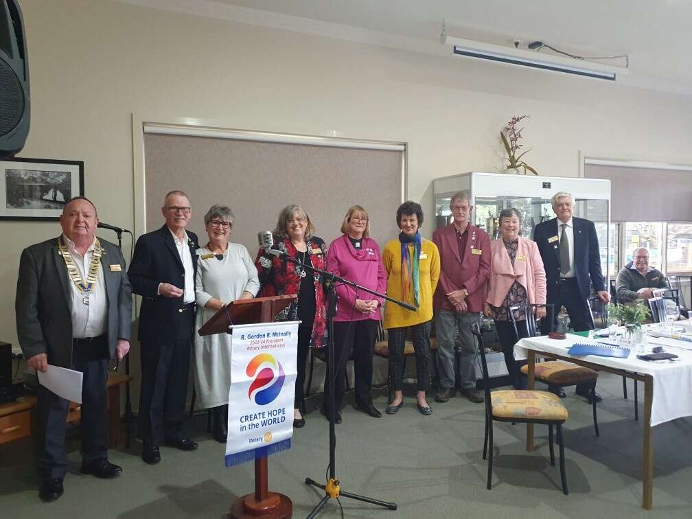 Rotary holds changeover luncheon | Seymour Telegraph