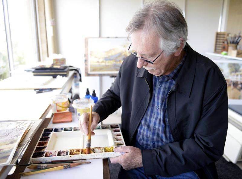 Ross Paterson's art featured in exclusive Melbourne exhibition ...