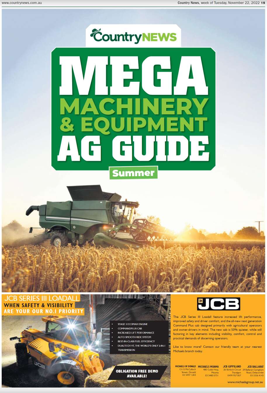 Mega Machinery and Equipment Ag Guide, Summer 2022 | Country News