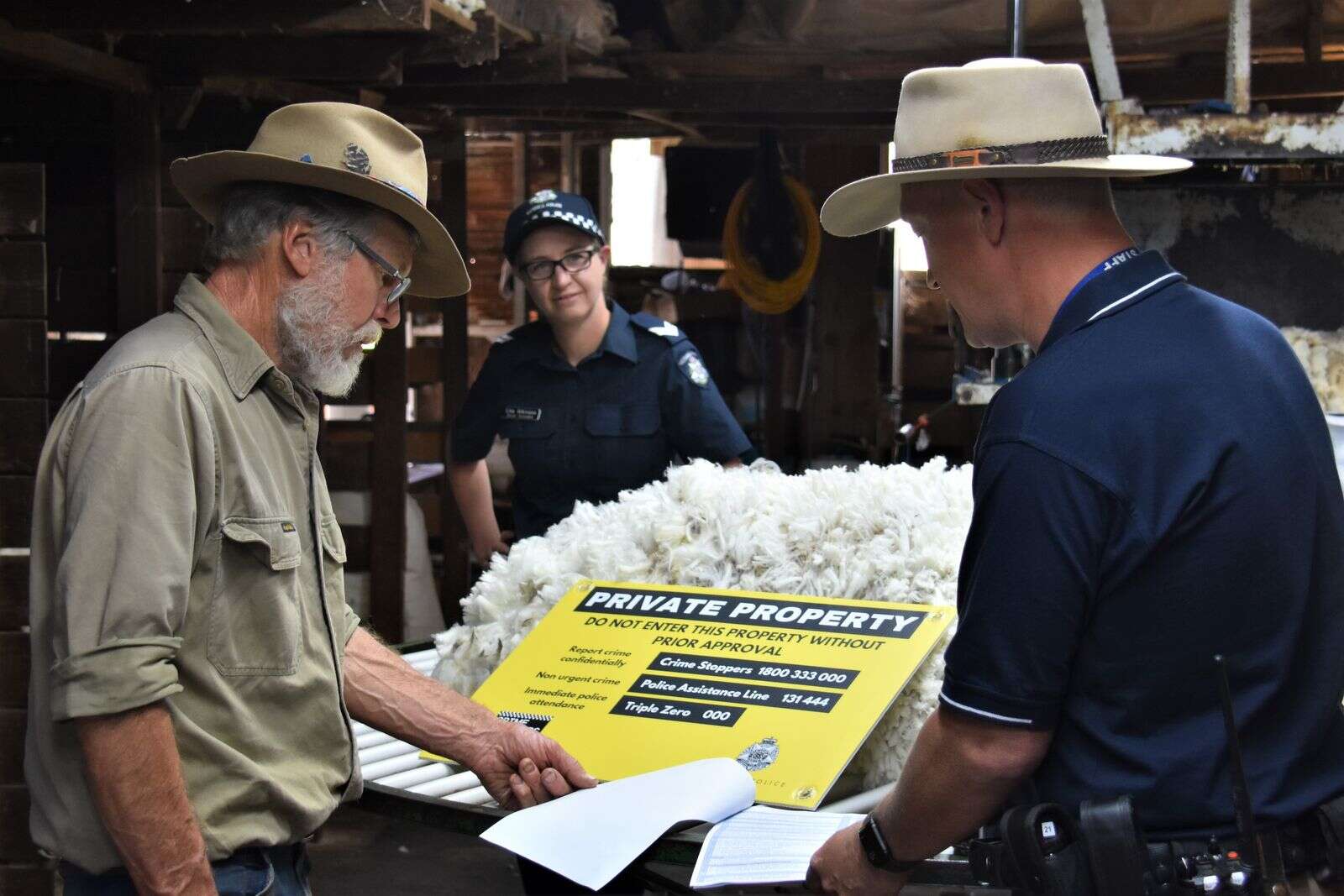 Benalla Police helping farmers fight farm crime | Benalla Ensign