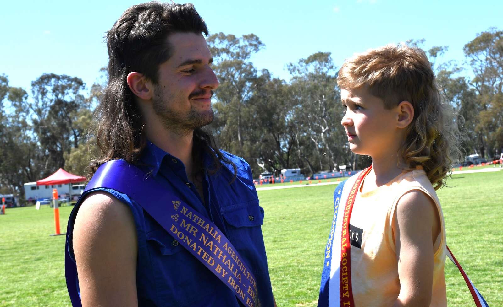 Mr Nathalia rocks his mullet | Shepparton News
