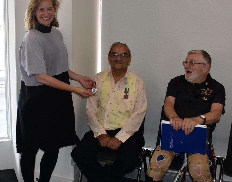 Keith Rayner finally honoured for national service | Benalla Ensign