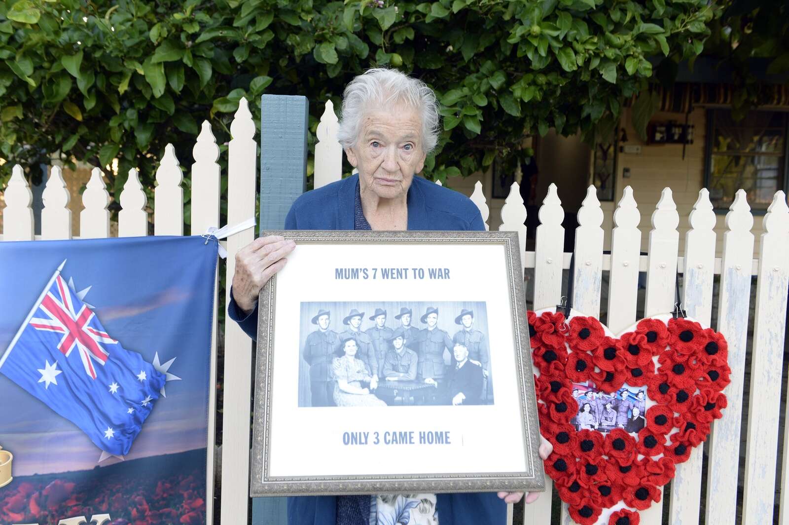A flooded house won’t stop Bev Liversidge commemorating her family’s ...