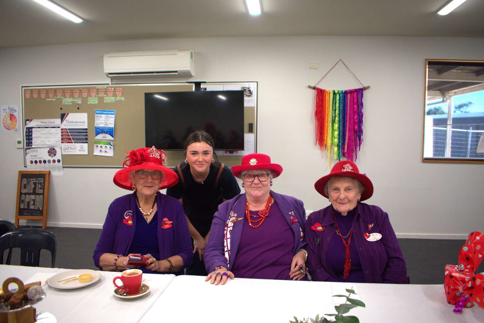 Red Hatters enjoy Rochy’s hospitality at morning tea | Dairy News Australia