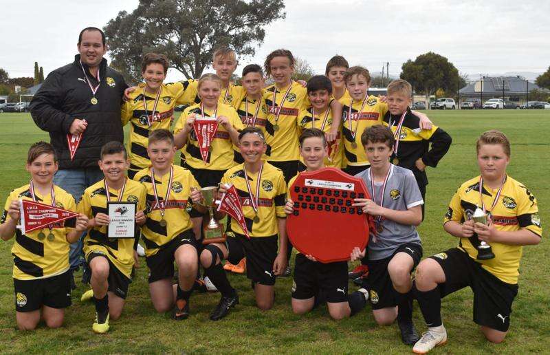 Cobram Roar Win Two Awfa Grand Final Flags Cobram Courier