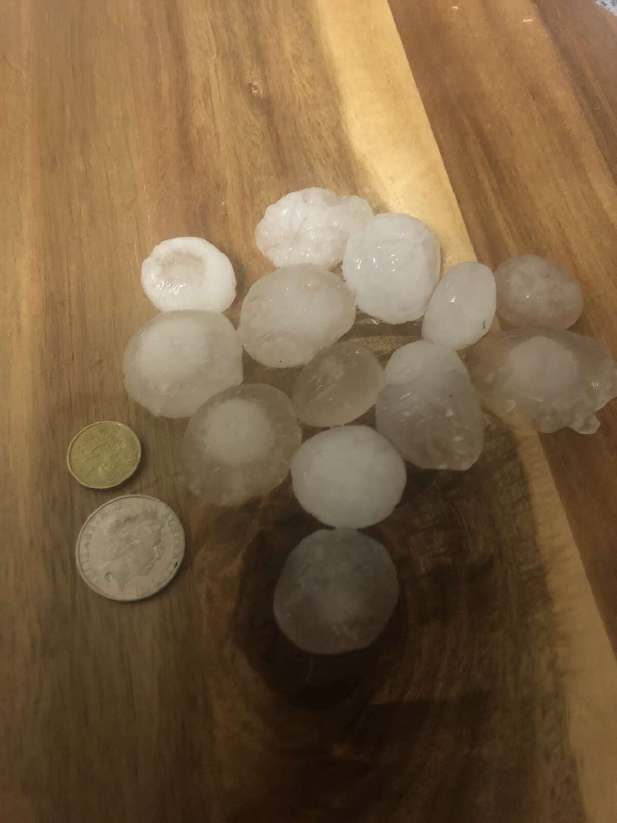 It’s hailing ‘golf balls’ in the Riverina | Seymour Telegraph