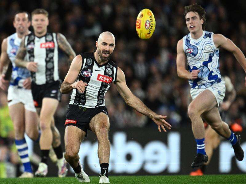 Magpie Sidebottom suffers knee injury in 300th game | Riverine Herald