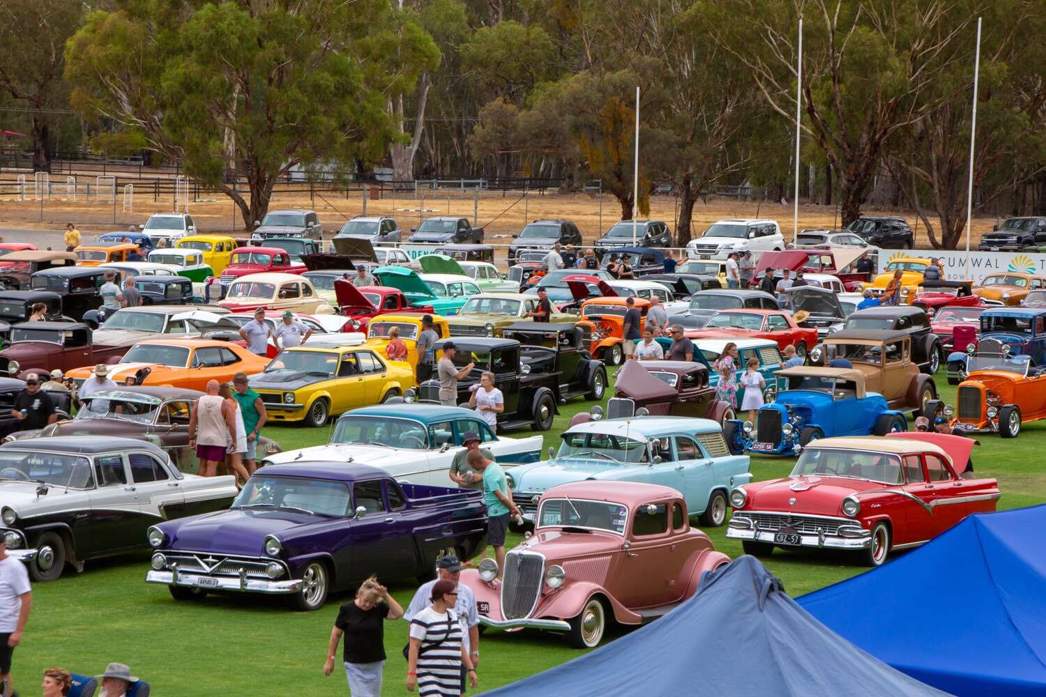 Tocumwal's hot rod extravaganza dazzles despite rain | Southern ...