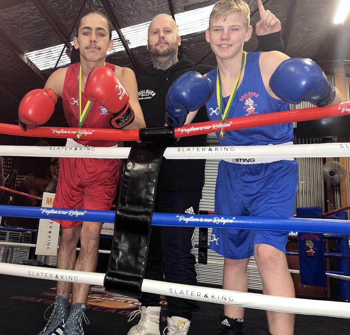 GV Boxing products Chris Boland and Marcus Turner prepare for Melbourne ...