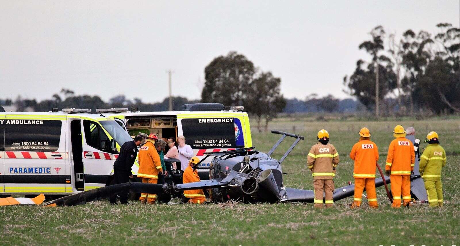 Three injured in Echuca helicopter crash | Riverine Herald