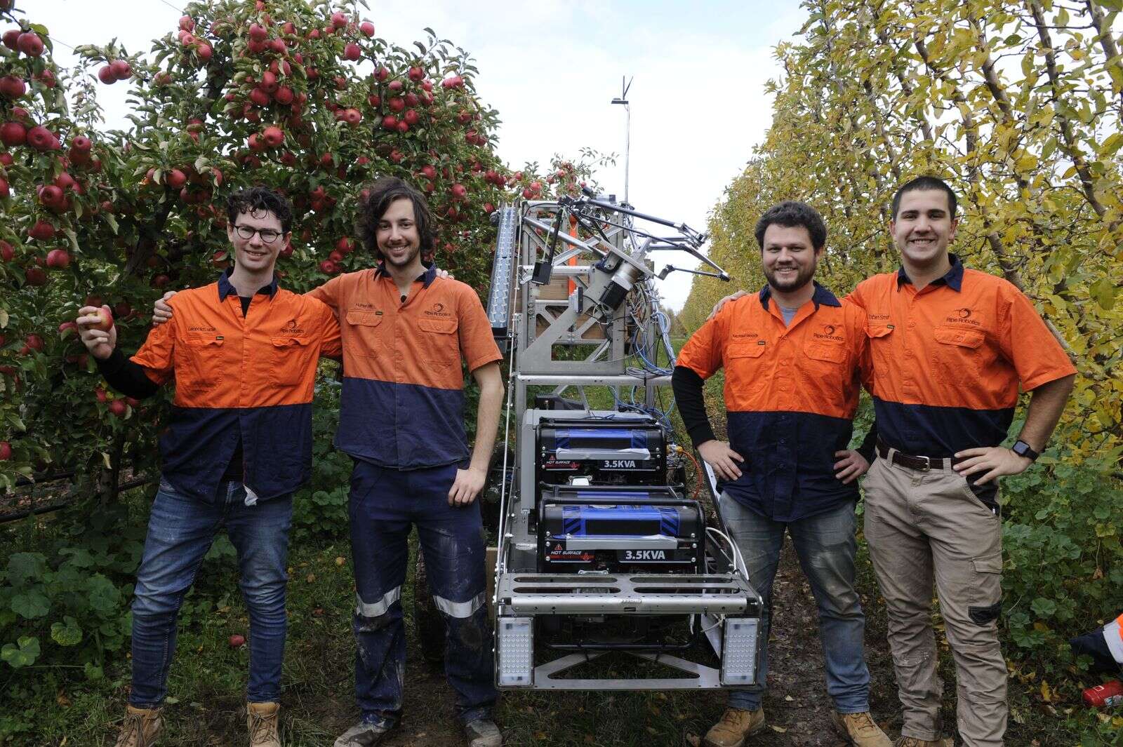 Orchard robot takes its first spin | Benalla Ensign