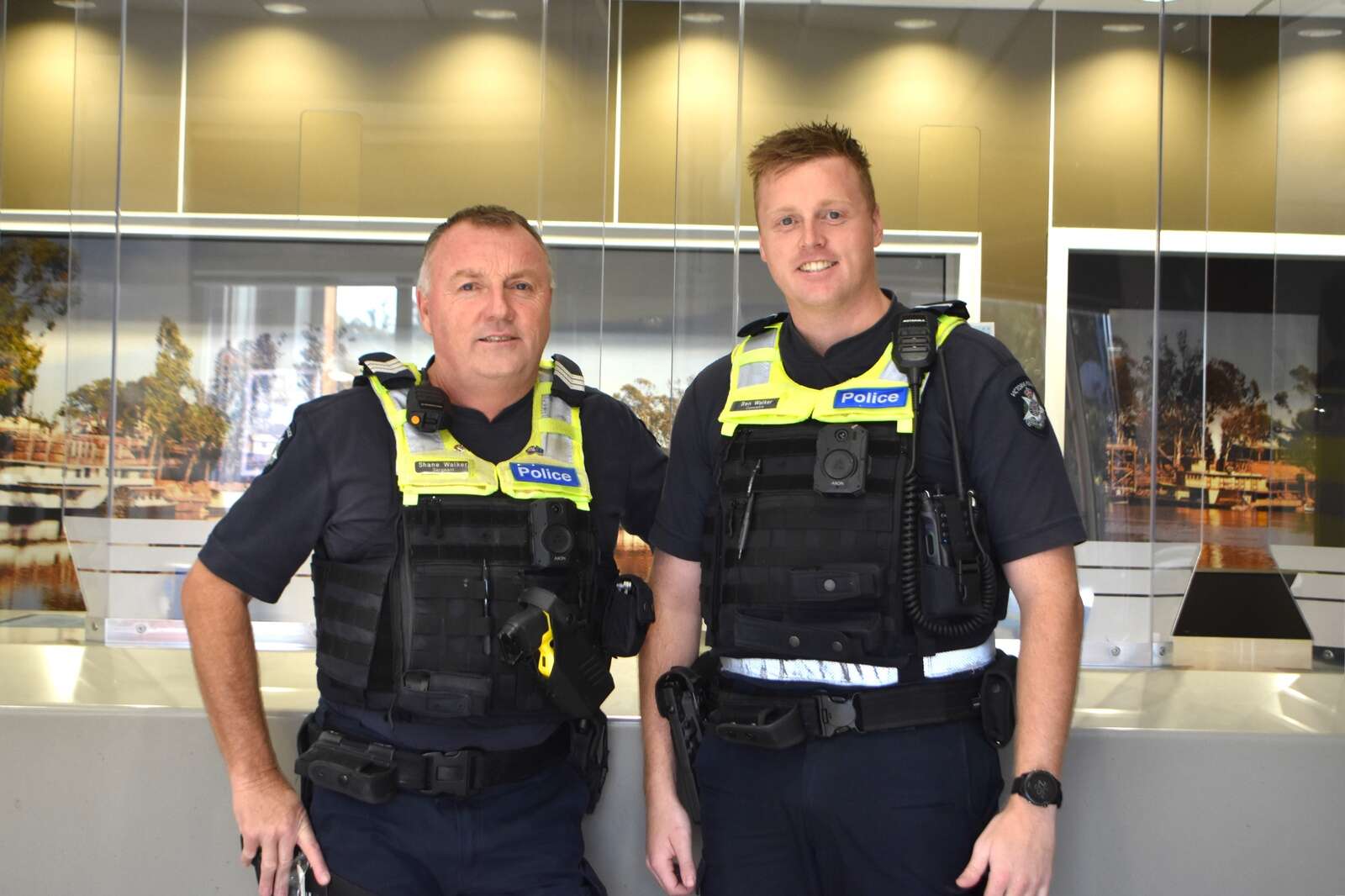 Father-son duo makes policing a family affair | Riverine Herald