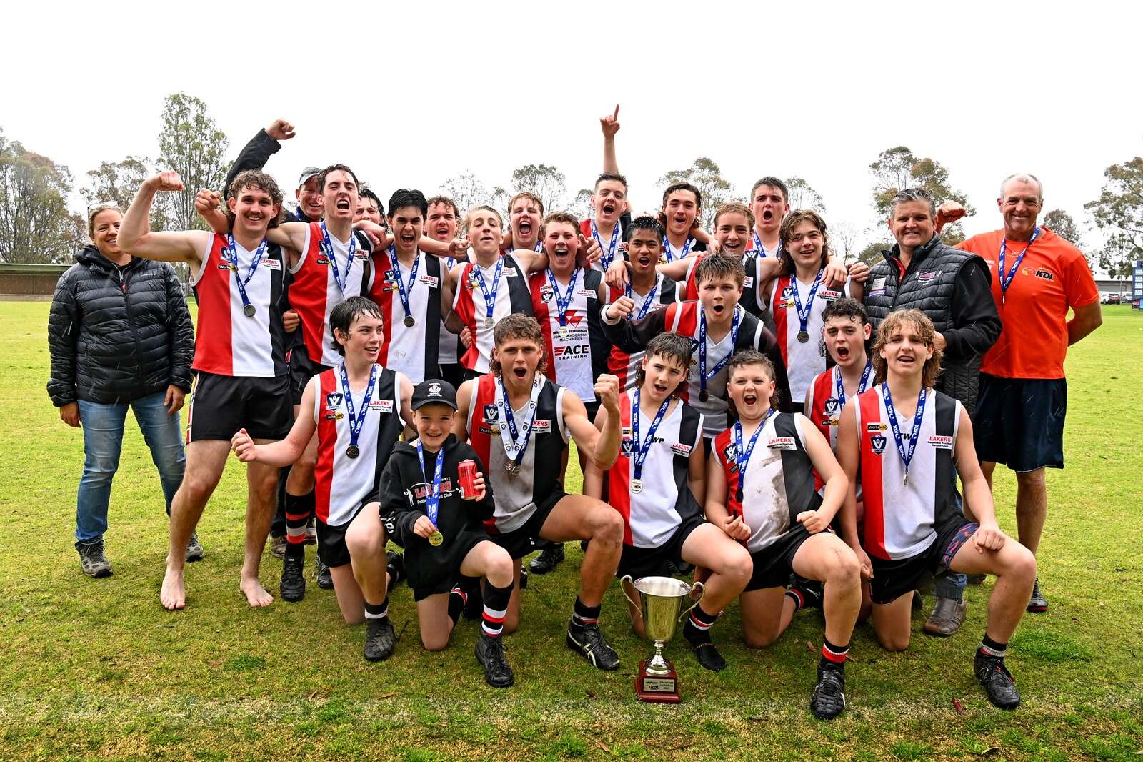 Gallery | Nagambie young guns shine in the wet to deliver premiership ...