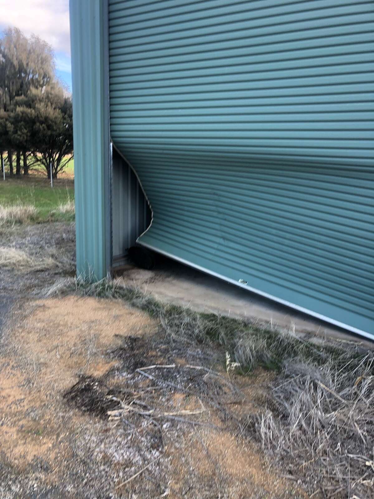 Fire shed rammed | Deniliquin Pastoral Times