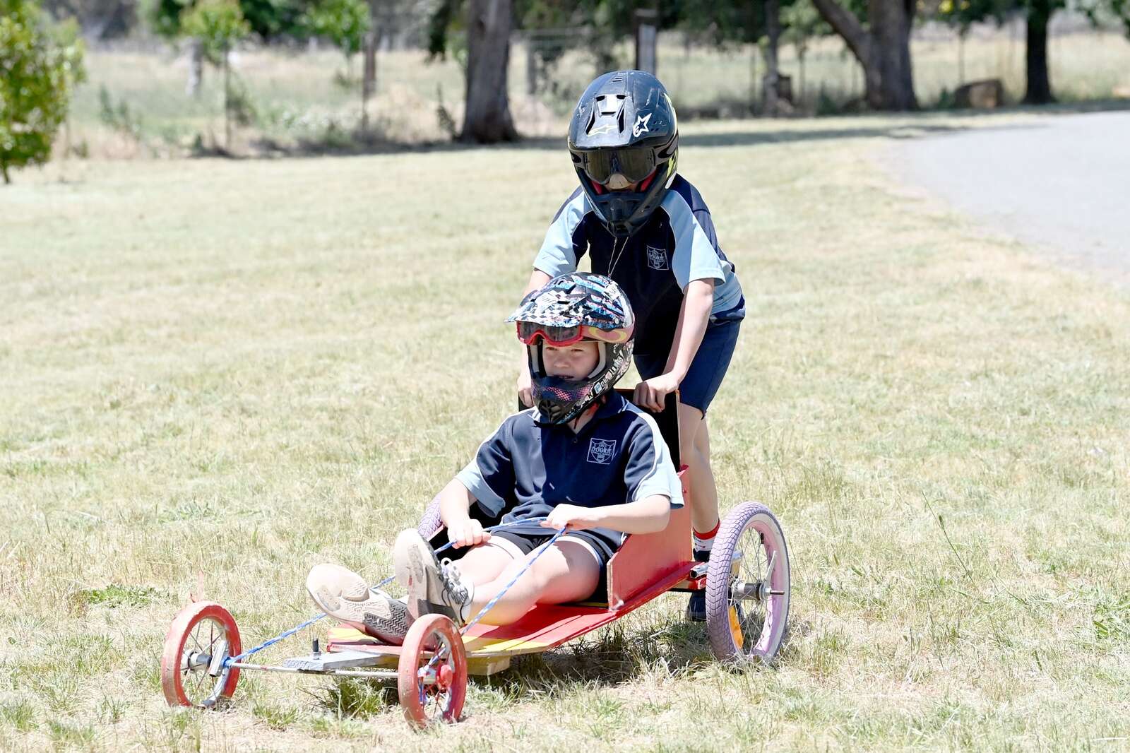 Need for speed: Dookie students take their billycarts for a spin ...