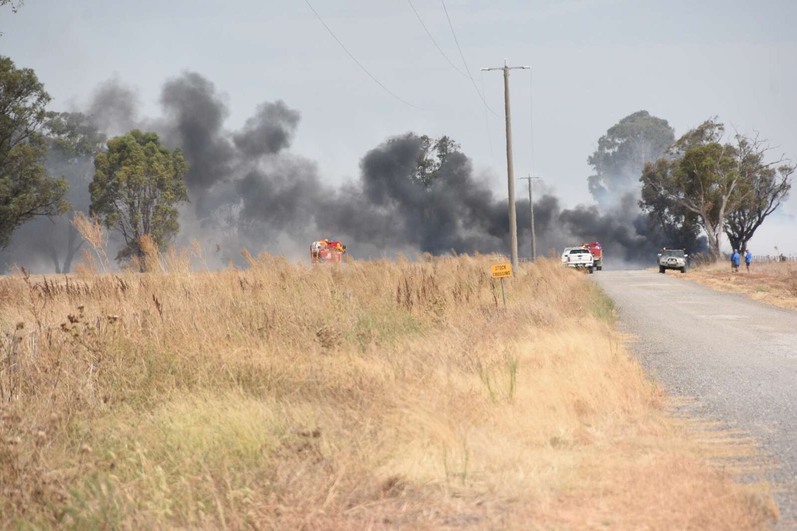 CFA and water bombers extinguish fire near Katamatite | Cobram Courier