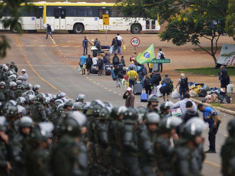 Brazilian troops clear pro-Bolsonaro camp | Country News